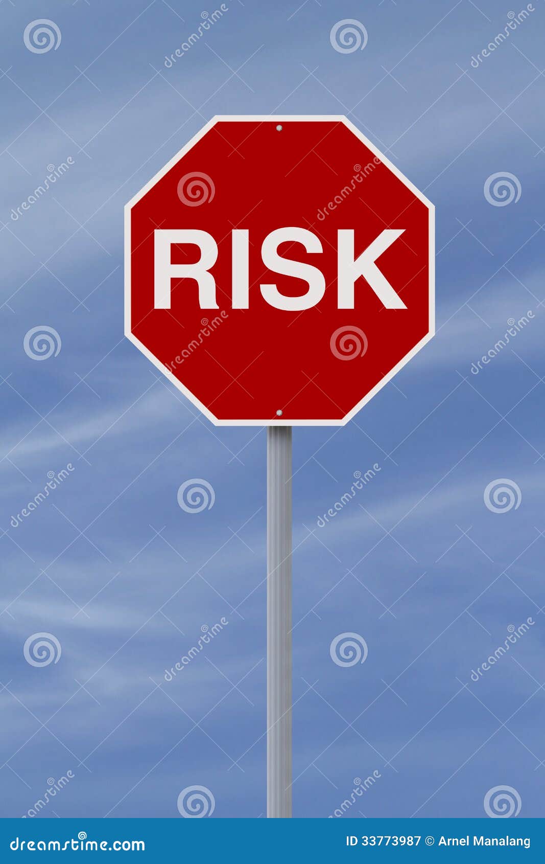 Risk stock image. Image of blue, traffic, danger, concept - 33773987