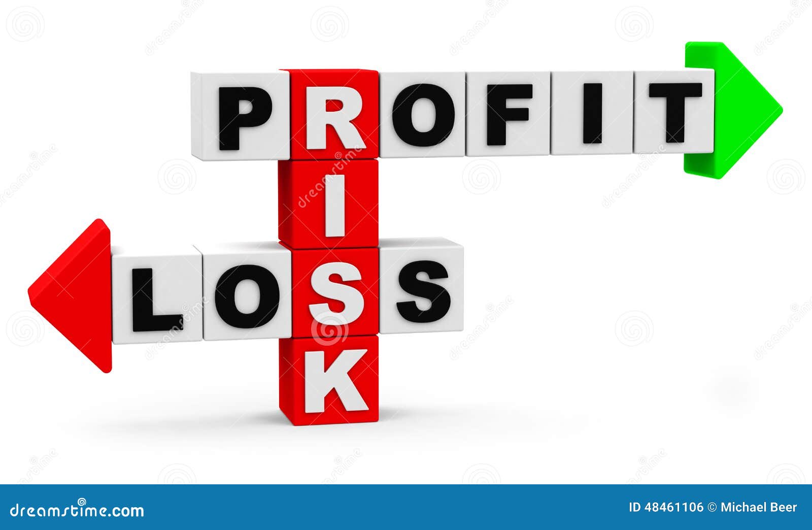 Risk stock illustration. Illustration of protection, management - 48461106