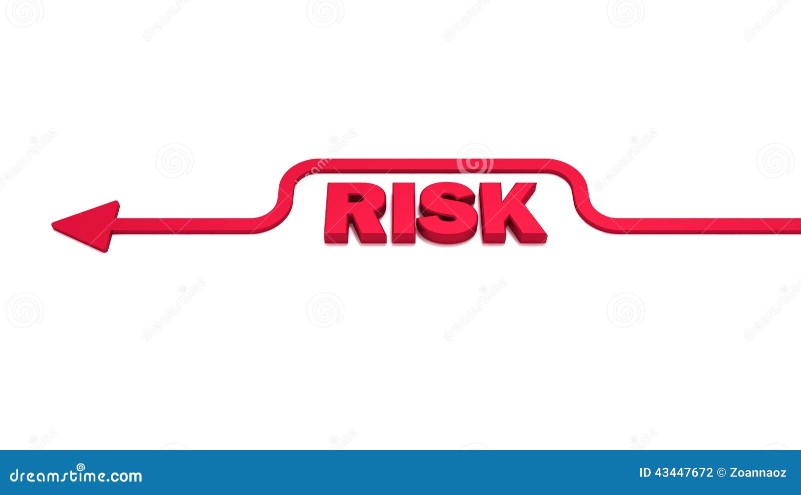 Risk stock illustration. Illustration of stradegy, text - 43447672