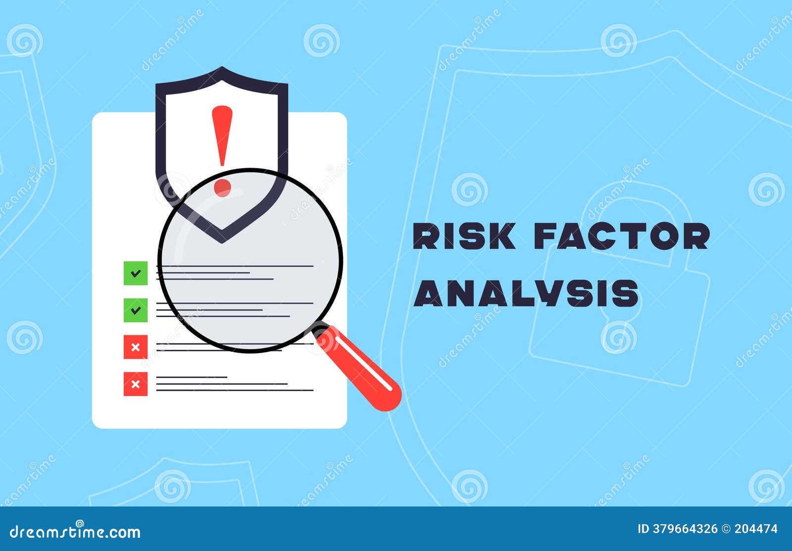 Risk Factor Sticker. Risk Factor Label Cartoon Vector | CartoonDealer ...