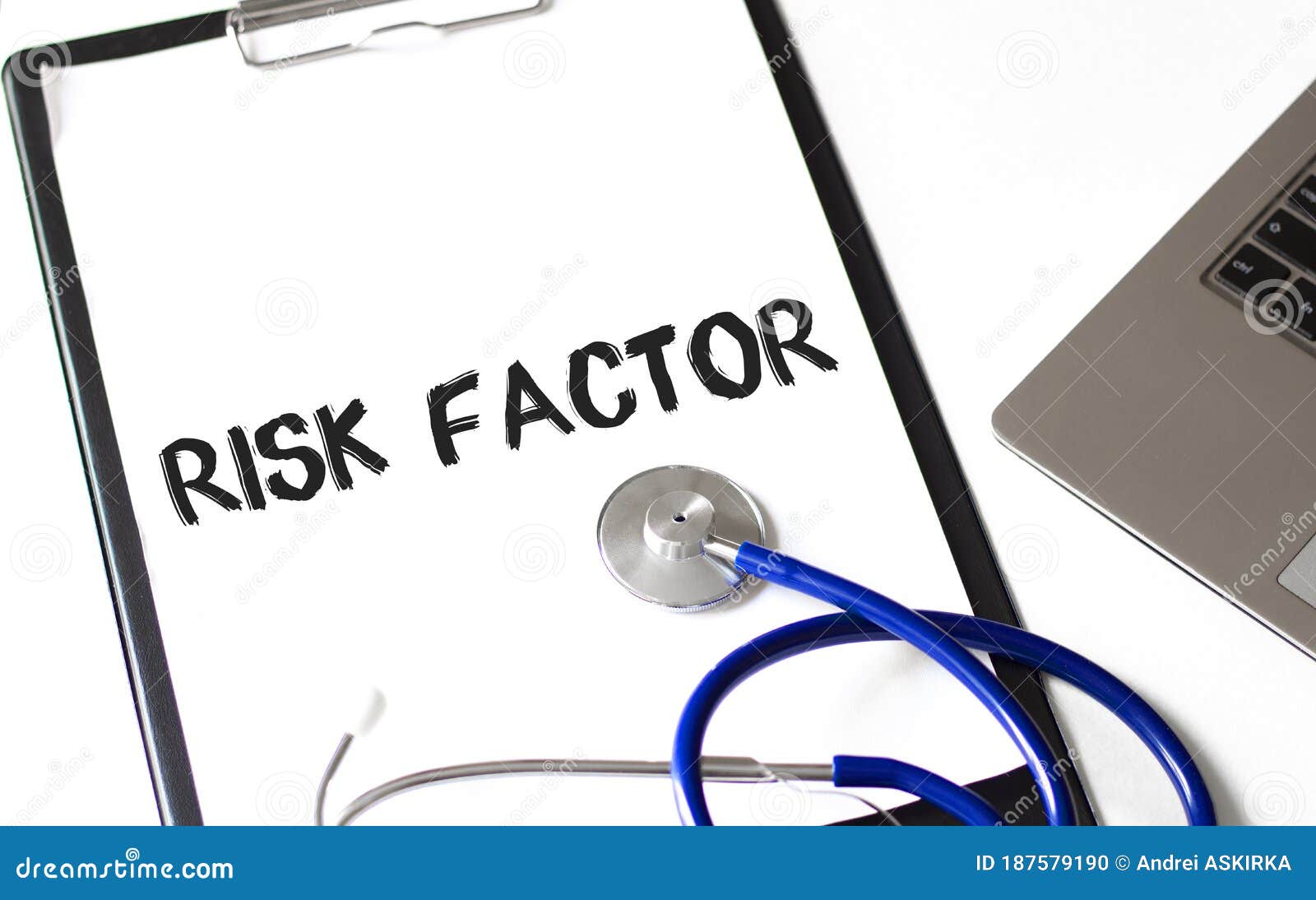 Risk Factor Card in Hands of Medical Doctor Stock Photo - Image of ...