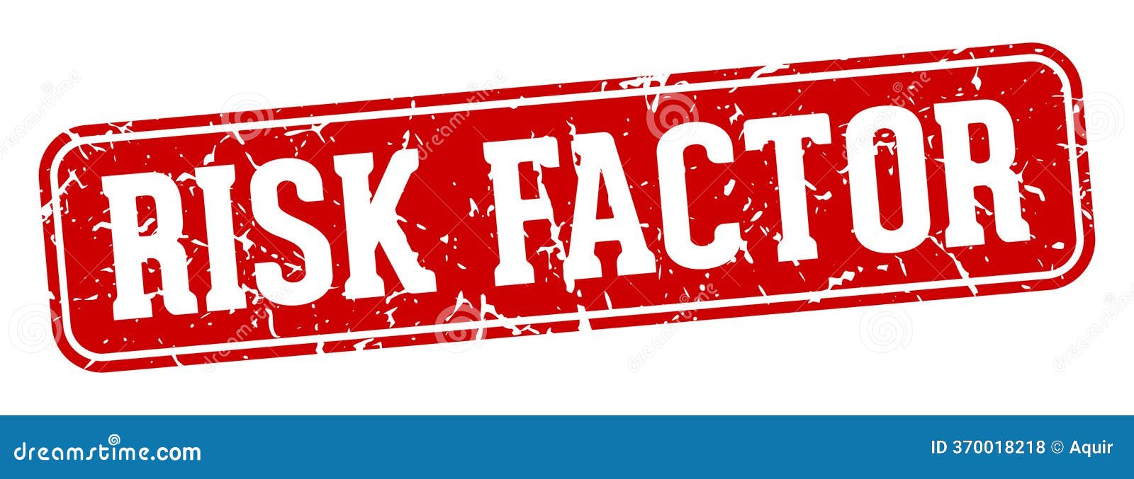 Risk Factor Sticker. Risk Factor Label Cartoon Vector | CartoonDealer ...