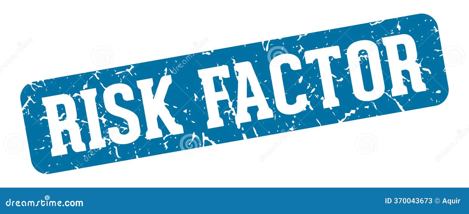 Risk Factor Sticker. Risk Factor Label Cartoon Vector | CartoonDealer ...
