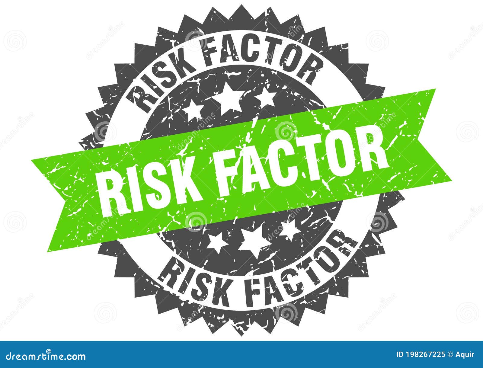 Risk Factor Stamp. Risk Factor Grunge Round Sign Stock Vector ...