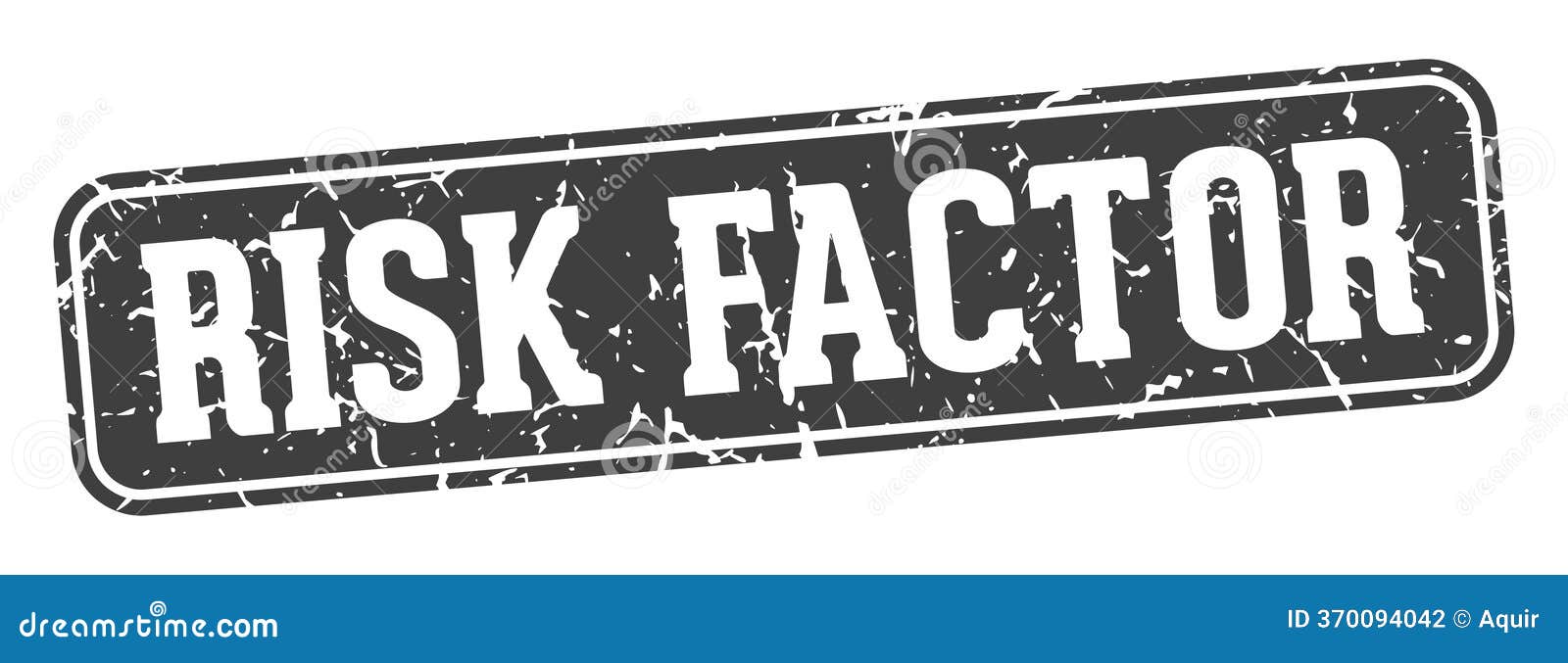 Risk Factor Sticker. Risk Factor Label Cartoon Vector | CartoonDealer ...