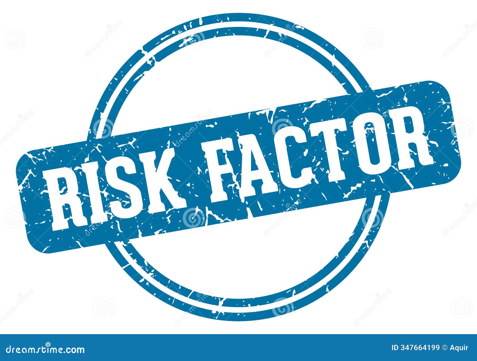 Risk factor stamp stock vector. Illustration of factor - 347664199