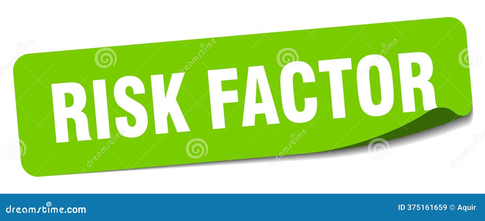 Risk Factor Rectangular Sign. Risk Factor Stamp Vector Illustration ...