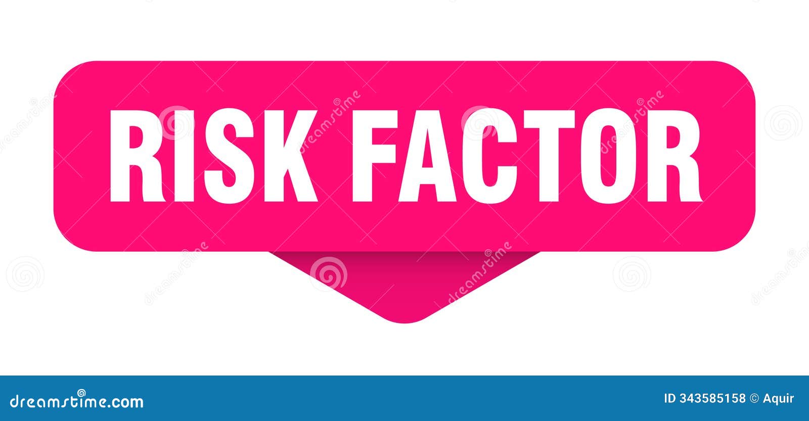 Risk Factor Sticker. Risk Factor Sign on Transparent Background Stock ...
