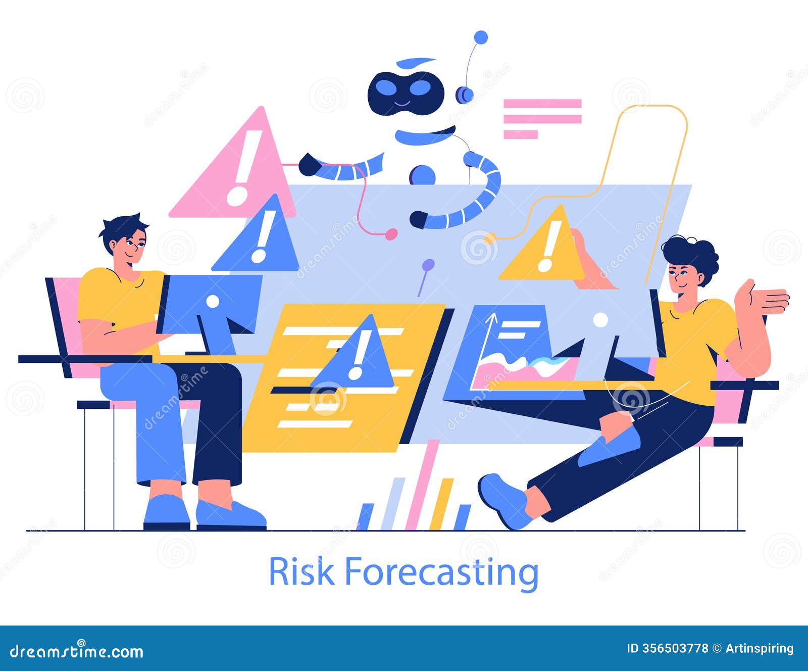 Proactive Planning Vs Reactive Crisis Management Wooden Blocks ...