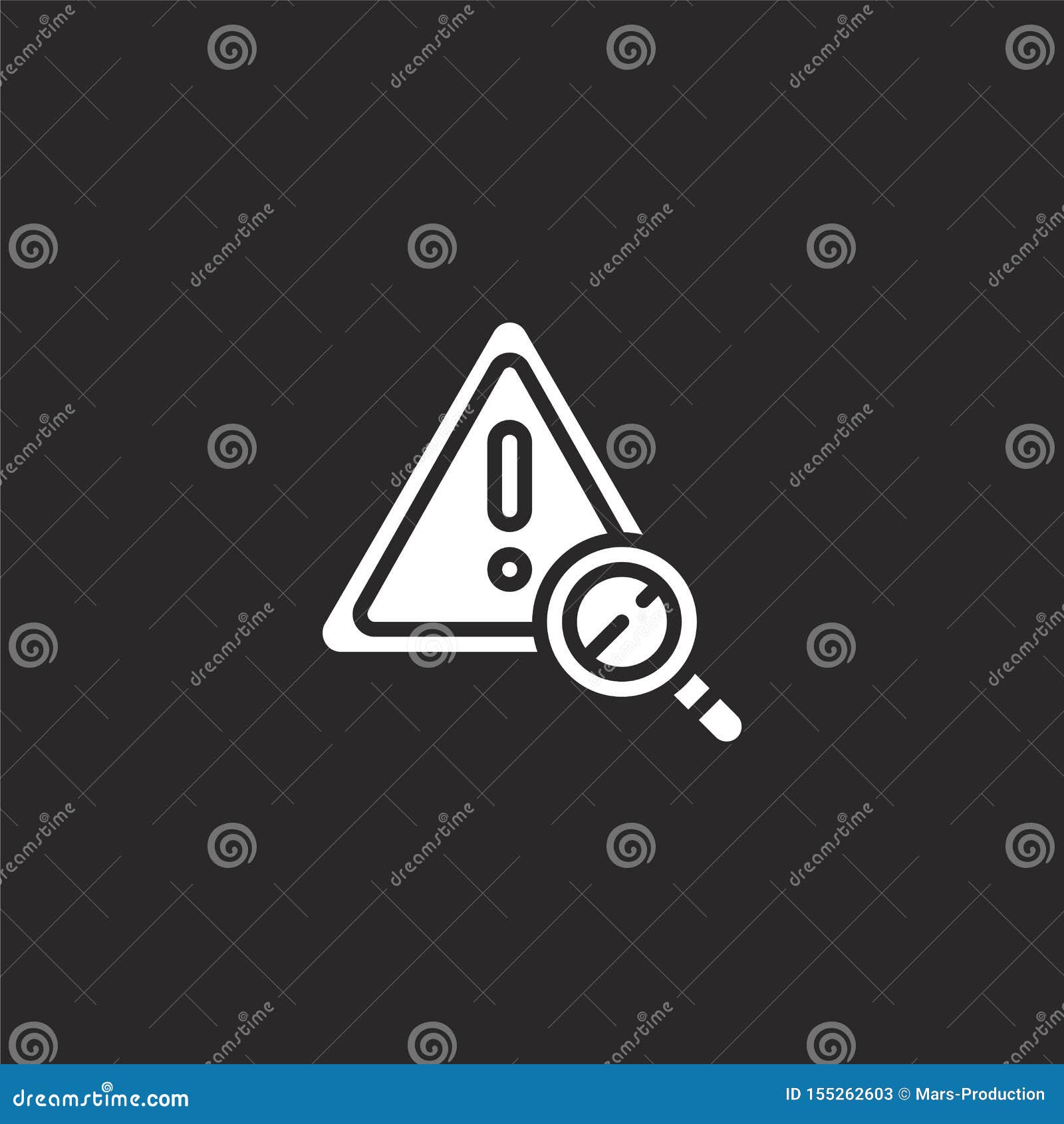 Risk Icon. Filled Risk Icon for Website Design and Mobile, App ...