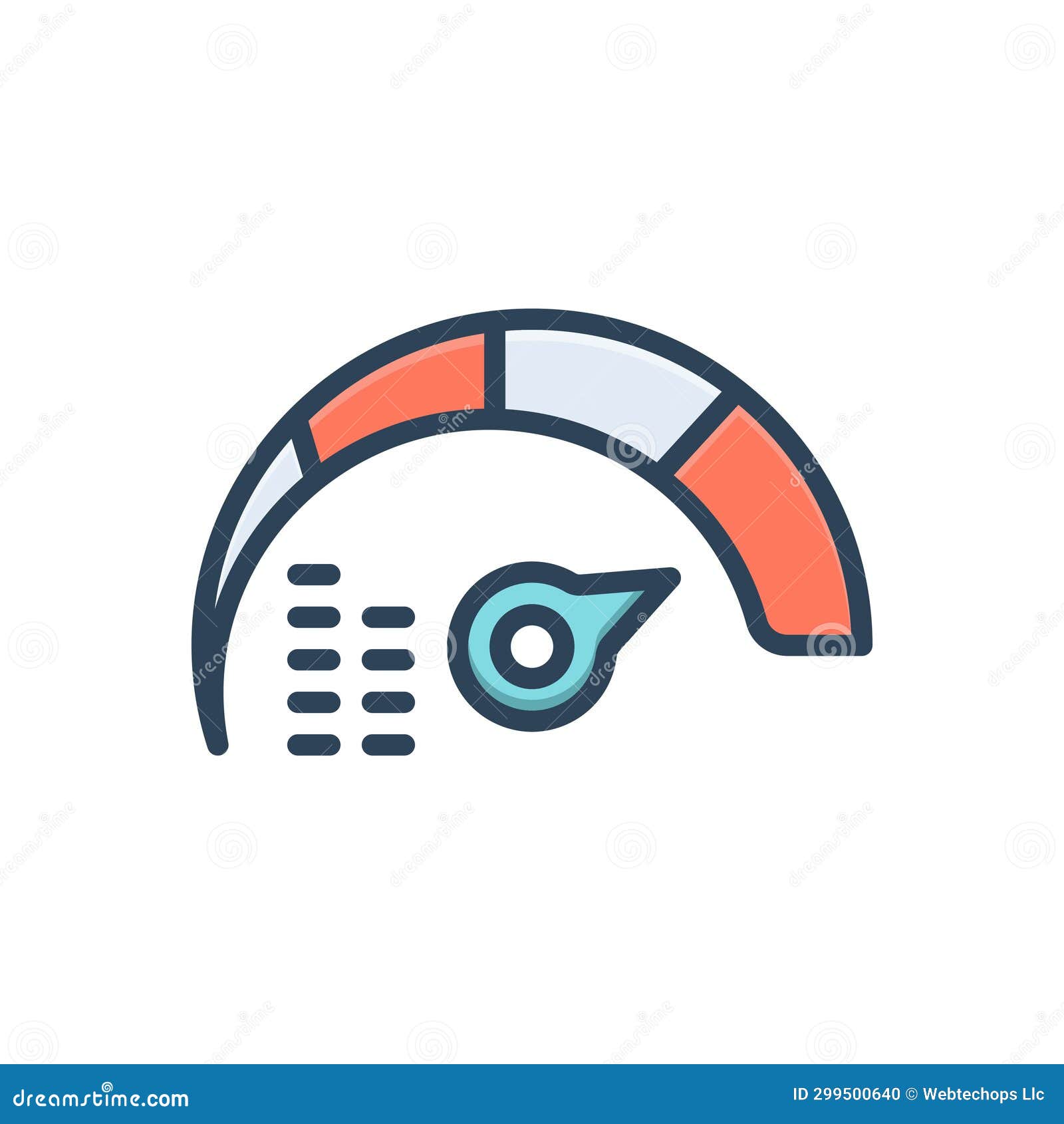Color Illustration Icon for Risk, Speedometer and Indicator Stock ... Color Illustration Icon for Risk, Speedometer and Indicator Stock ...