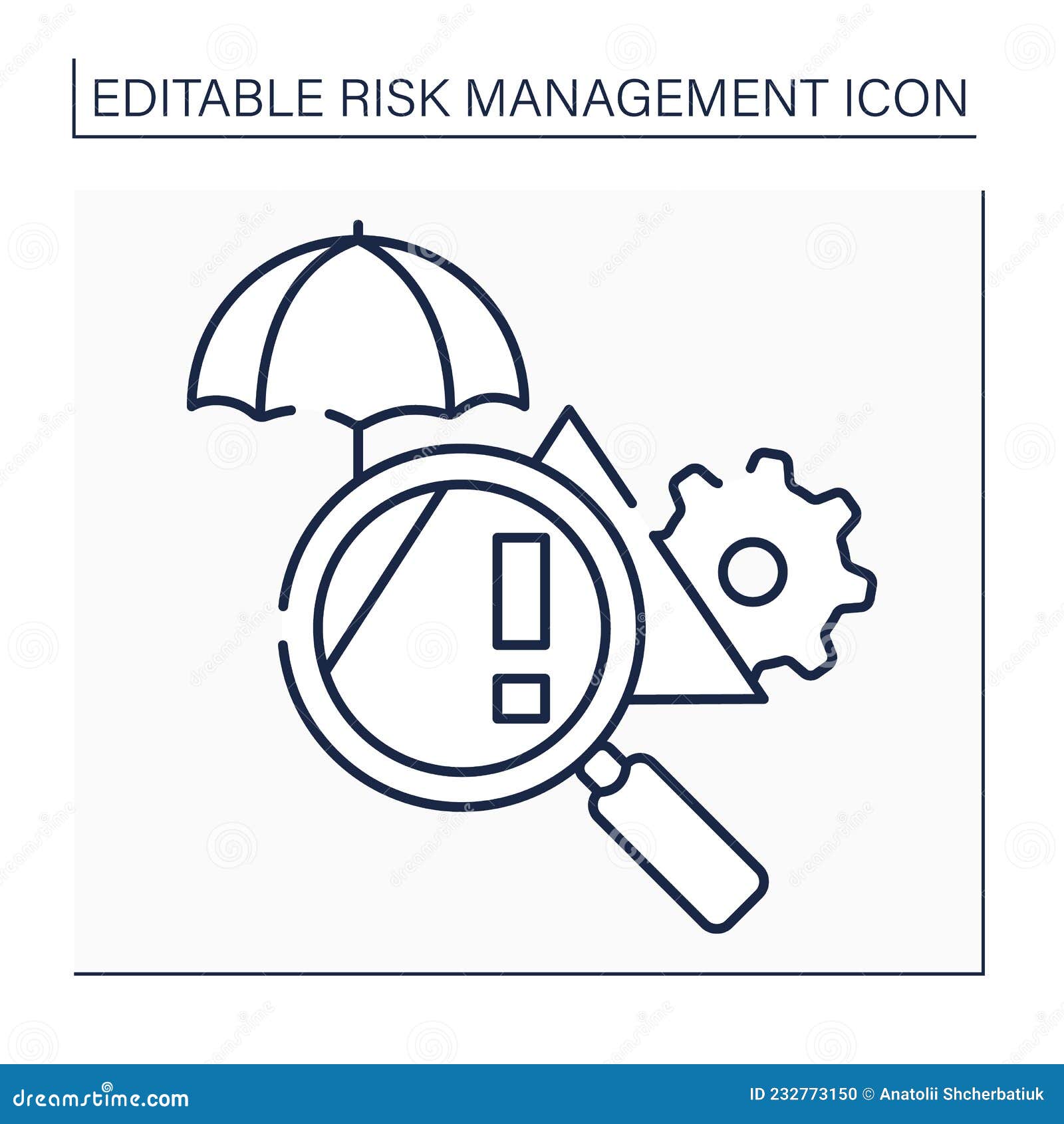 Risk Identification Outline Icon. Simple Linear Element Illustration ... Risk Identification Outline Icon. Simple Linear Element Illustration ...