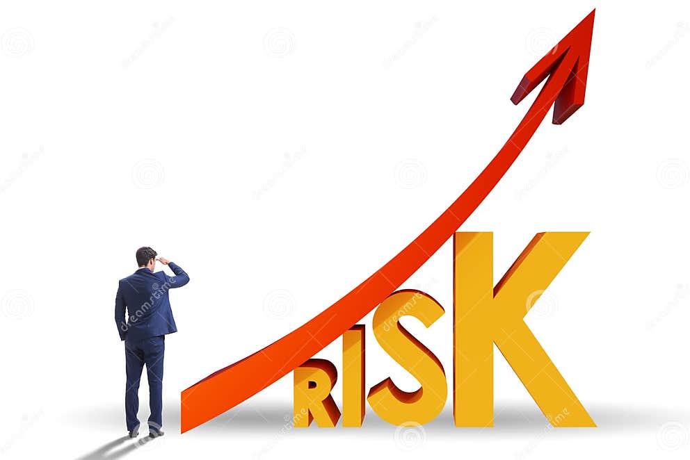Risk Increase Concept in Management Stock Photo - Image of safety ...