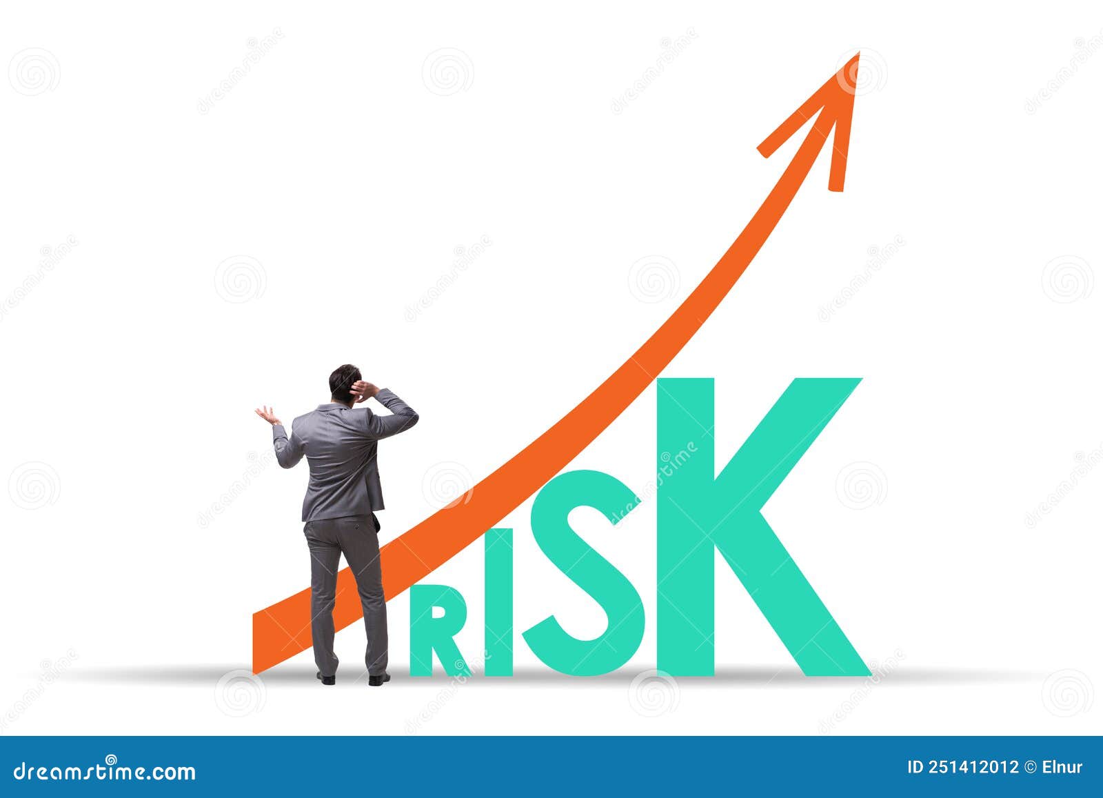 Risk Increase Concept in Management Stock Photo - Image of financial ...