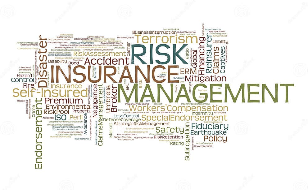 Risk & Insurance Management Stock Illustration - Illustration of ...