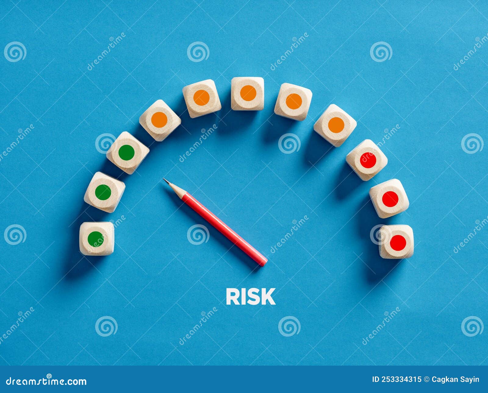 Risk Level Meter Indicating Low Level of Risk. Stable and Secure Risk ...