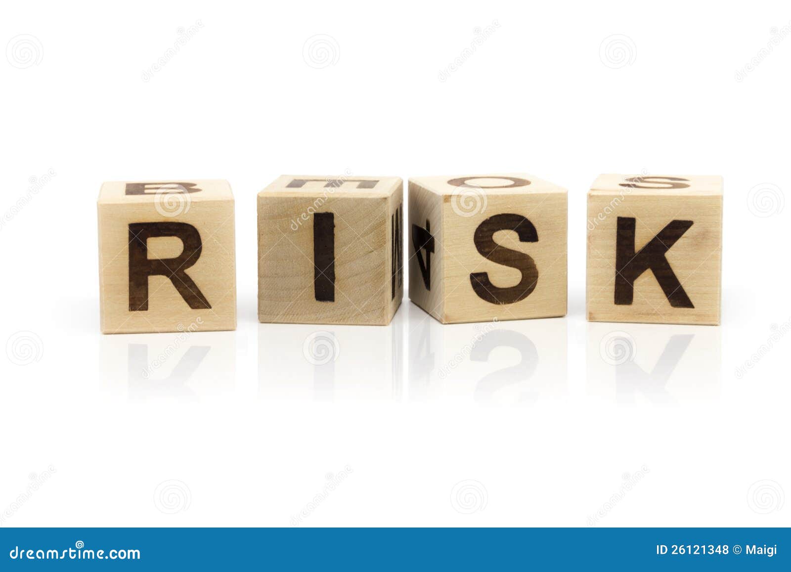 Risk Management stock photo. Image of letterblocks, training - 26121348