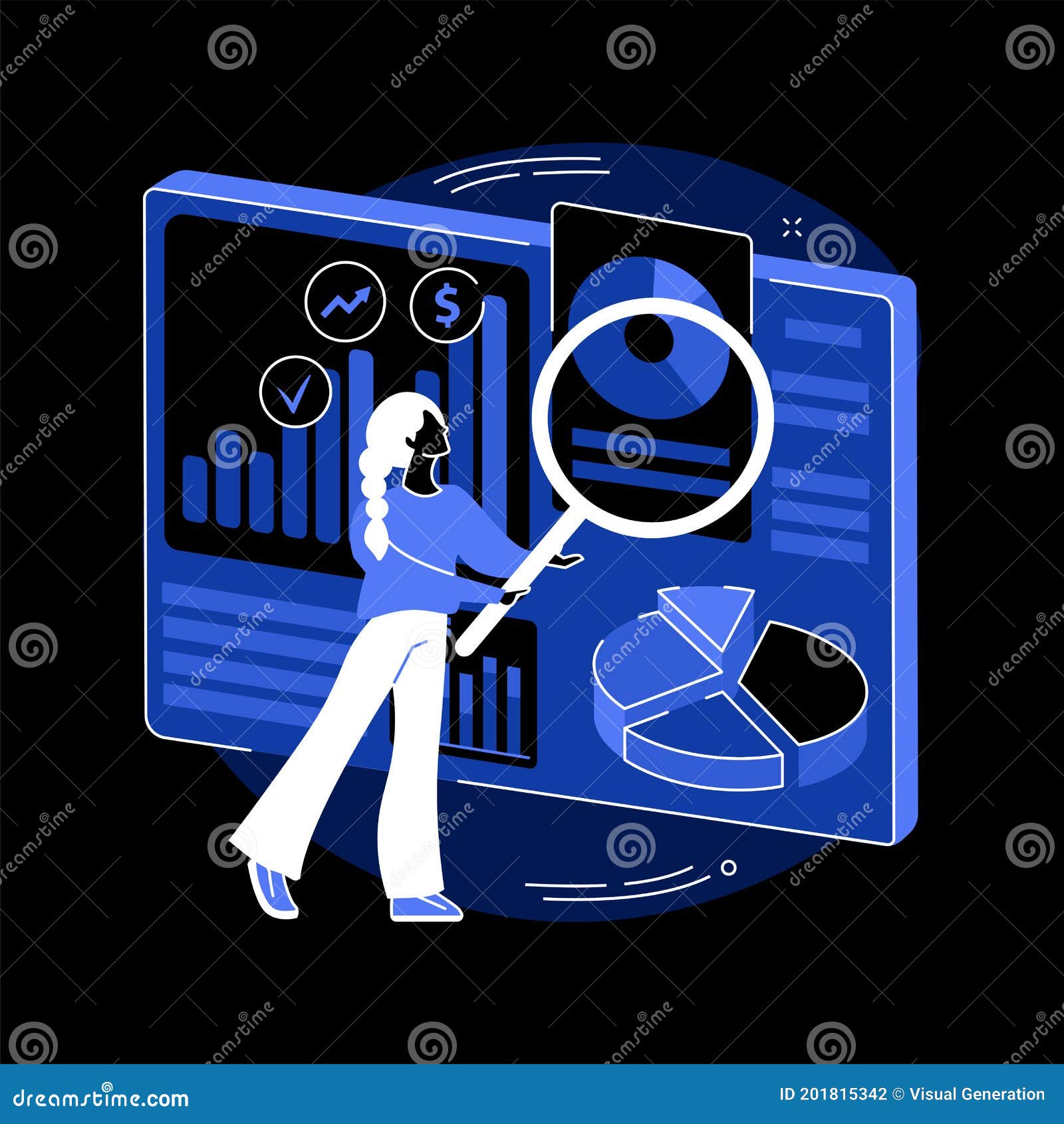 Risk Management Abstract Concept Vector Illustration. Stock Vector ...