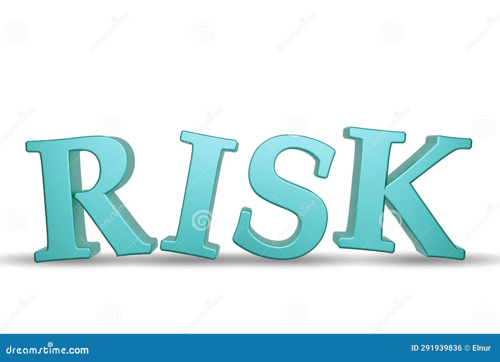 Risk Management Concept with Letters Stock Illustration - Illustration ...