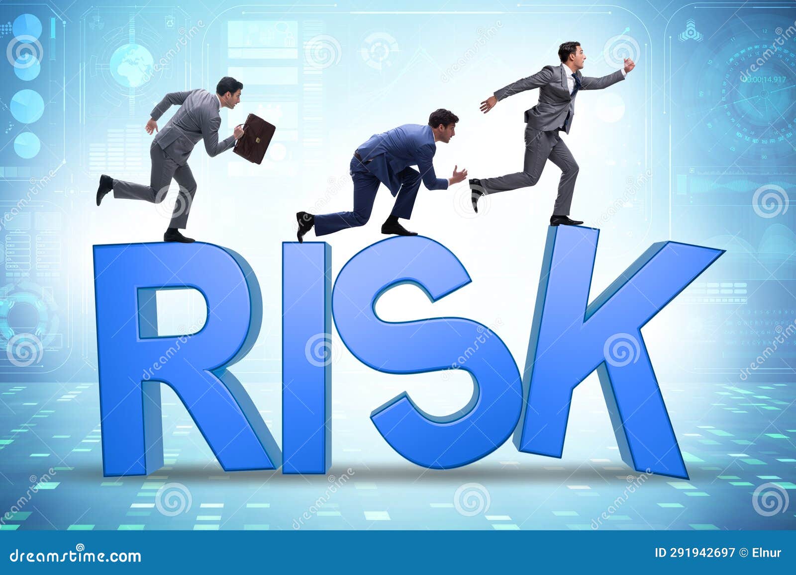 Risk Management Concept with Letters Stock Image - Image of chart ...