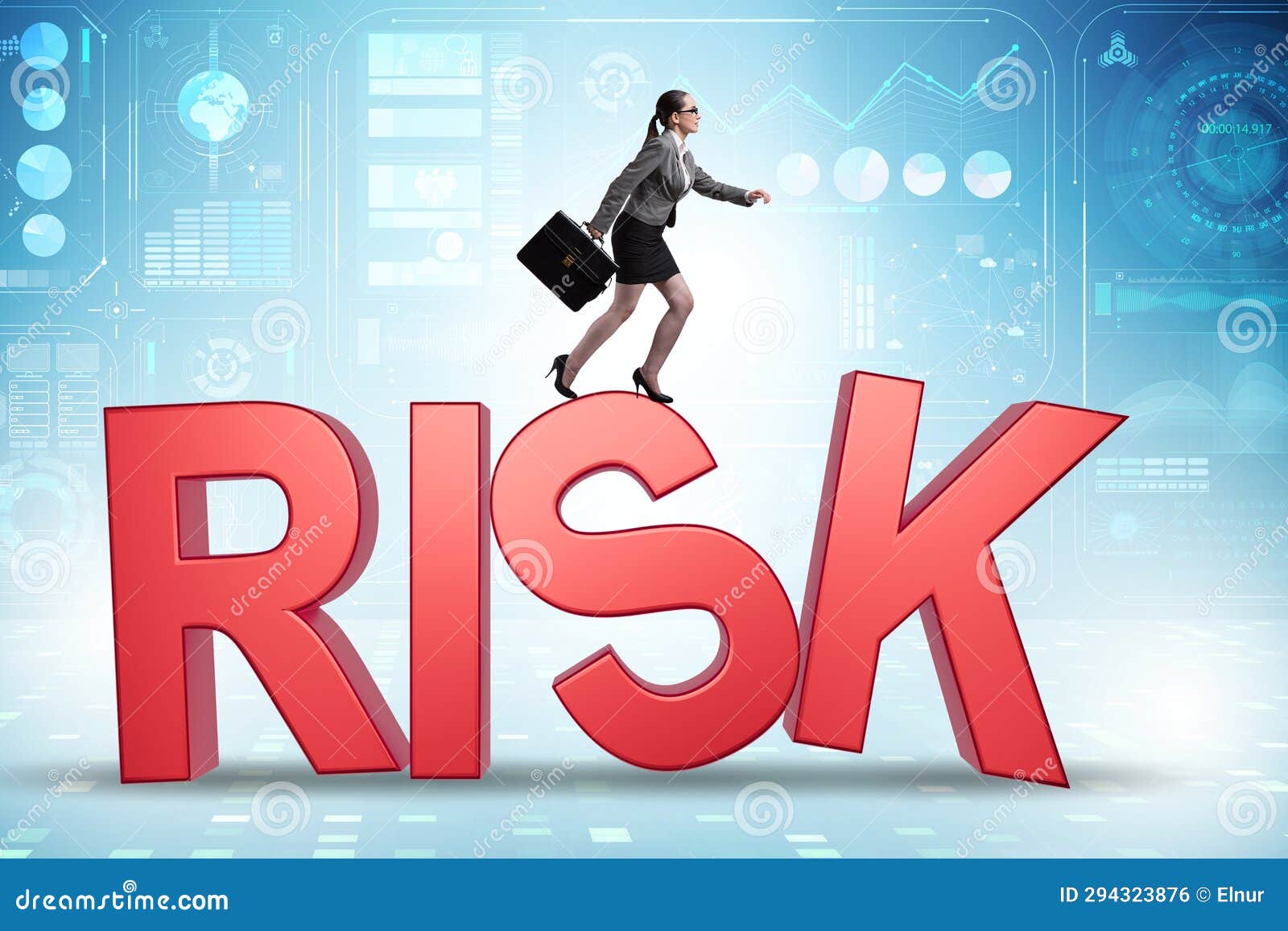 Risk Management Concept with Letters Stock Photo - Image of measure ...