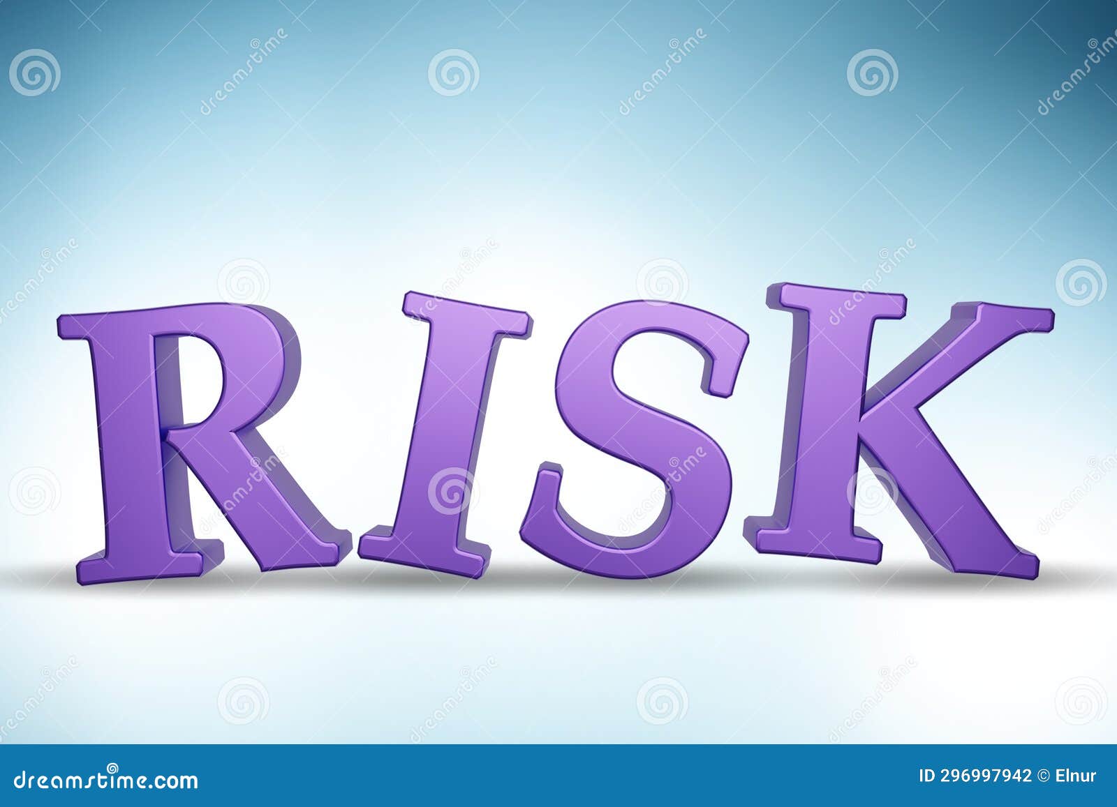 Risk Management Concept with Letters Stock Illustration - Illustration ...
