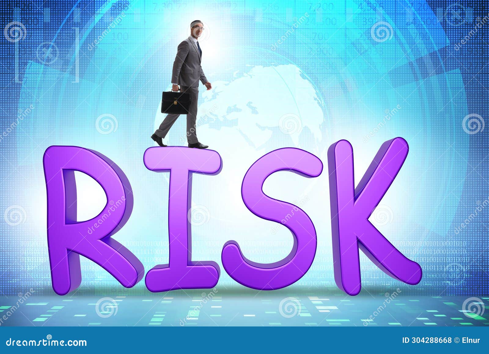 Risk Management Concept with Letters Stock Photo - Image of manage ...