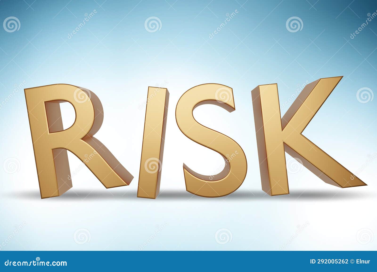 Risk Management Concept with Letters Stock Illustration - Illustration ...