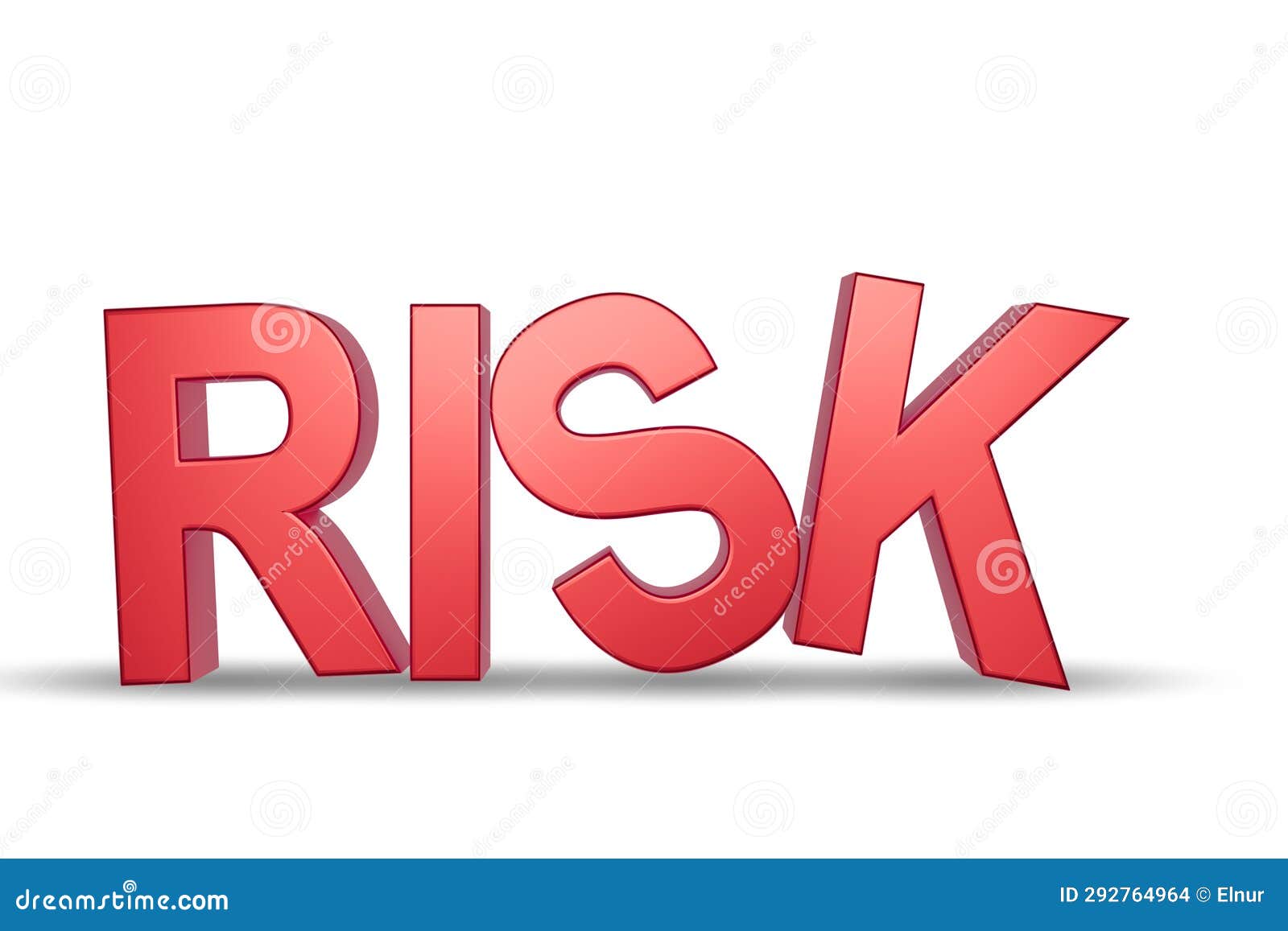 Risk Management Concept with Letters Stock Illustration - Illustration ...