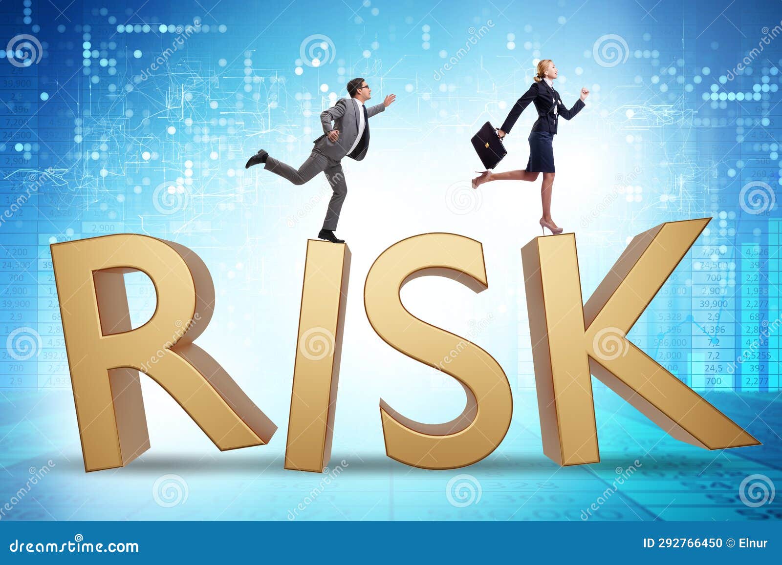 Risk Management Concept with Letters Stock Photo - Image of assessment ...