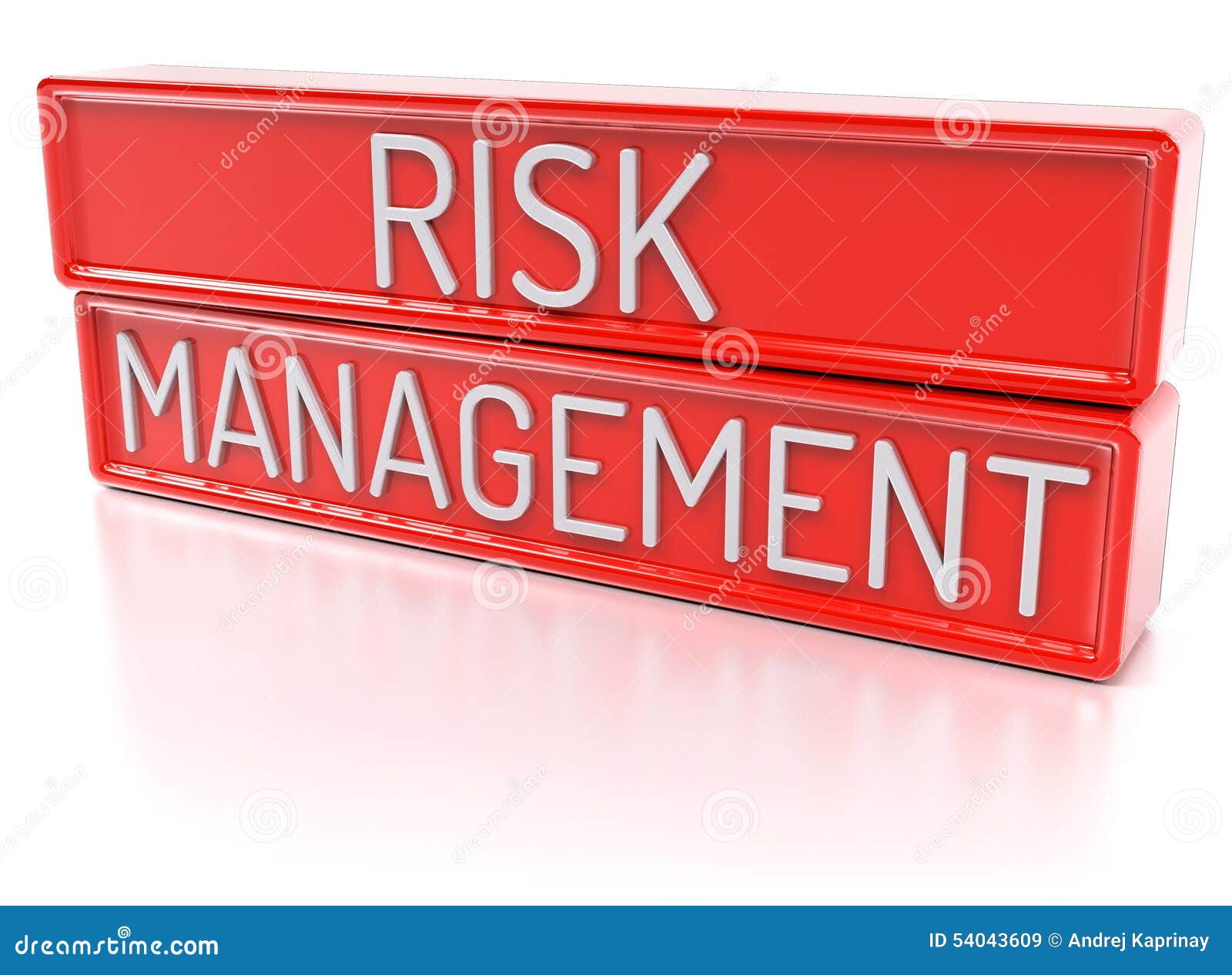 Risk Management - 3D Render Stock Illustration - Illustration of danger ...