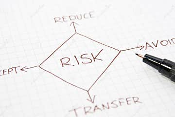 Risk management diagram stock photo. Image of diagrama - 28307116