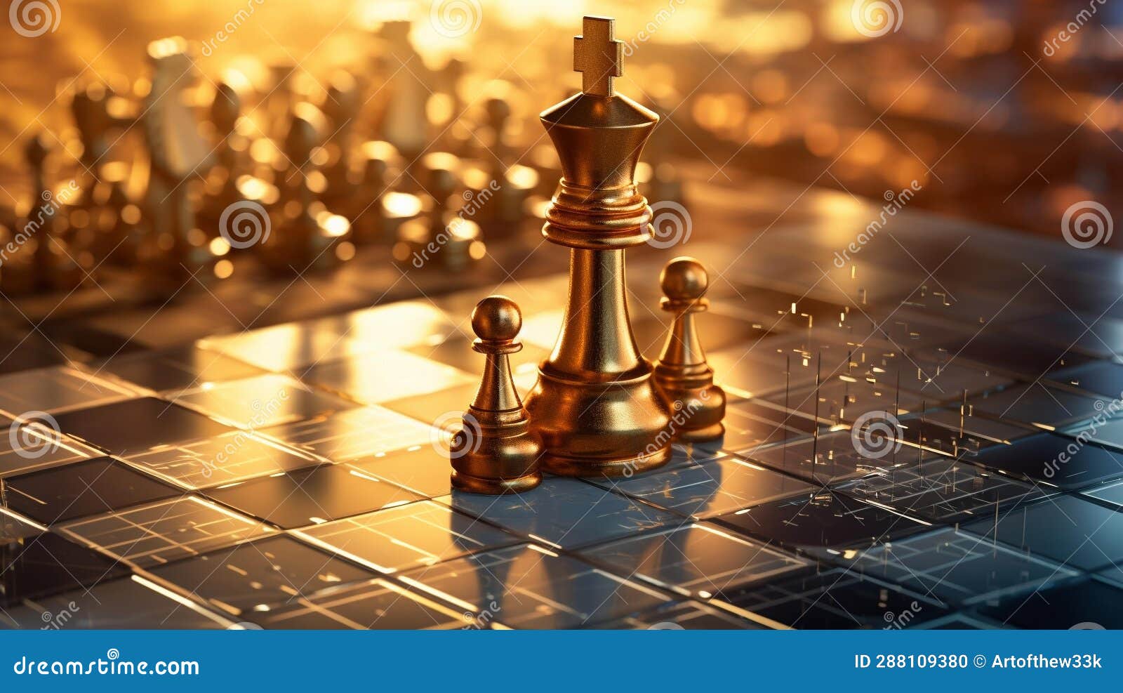 Risk Management Exploration: Metallic Chess Piece in Data-Infused ...