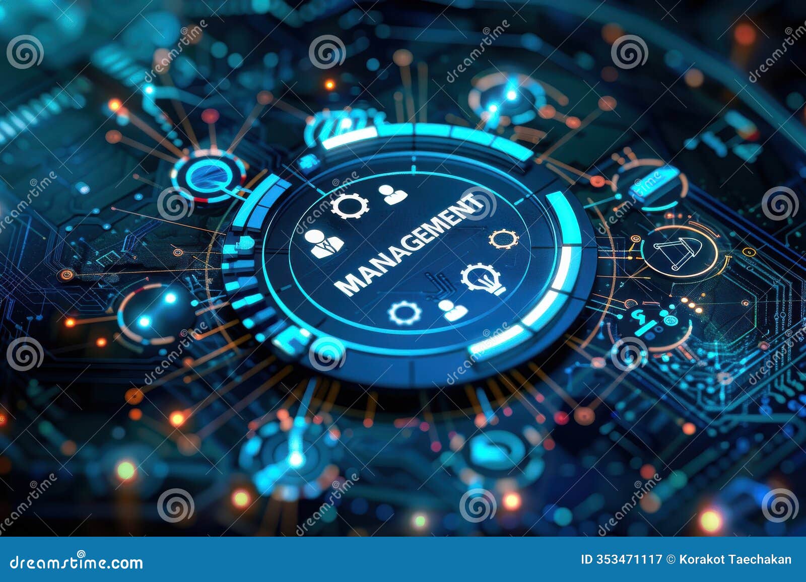 Risk Management Forecasting Evaluation Financial Concept. Background ...
