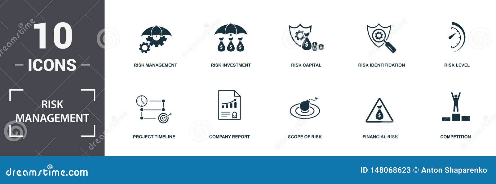 Project Duration Outline Icon. Thin Line Concept Element From Risk ... Project Duration Outline Icon. Thin Line Concept Element From Risk ...