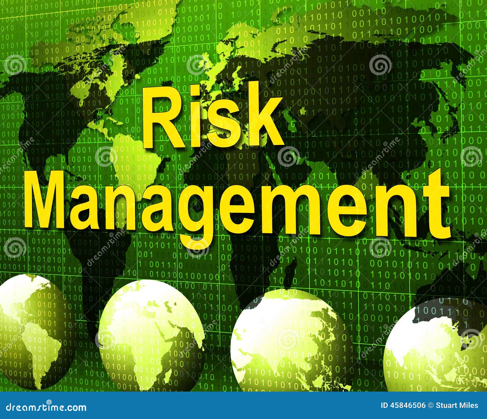 Risk Management Means Authority Manager and Administration Stock ...