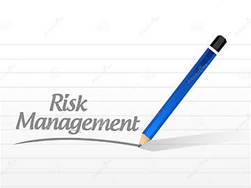 Risk Management Message Illustration Stock Photo - Image of danger ...