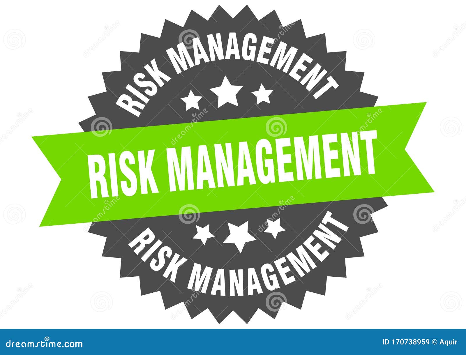 Risk Management Sign. Risk Management Circular Band Label. Risk ...
