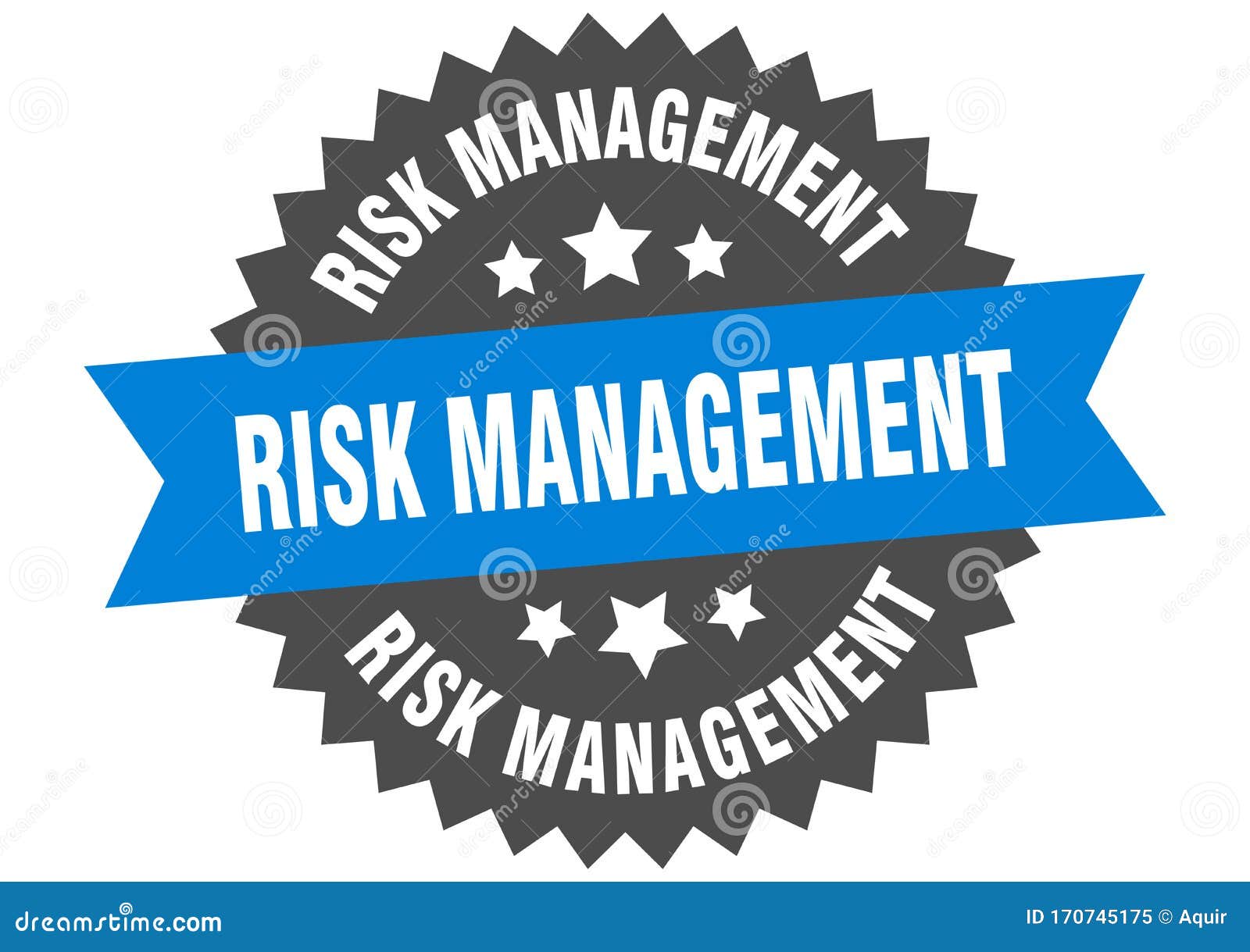 Risk Management Sign. Risk Management Circular Band Label. Risk ...