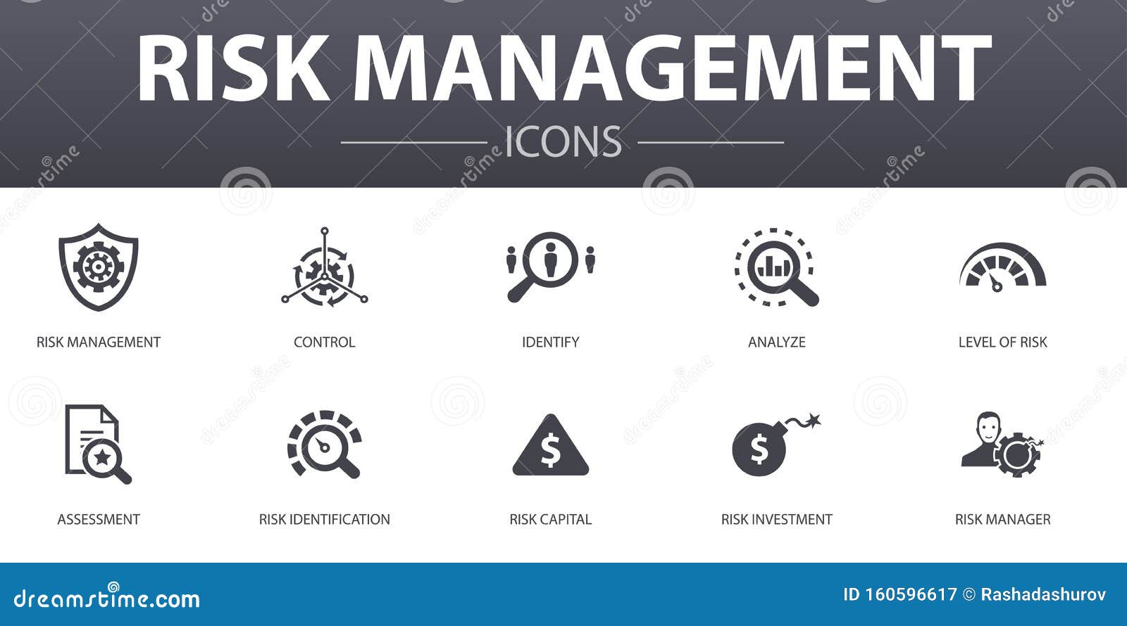 Risk Management Simple Concept Icons Set Stock Vector - Illustration of ... Risk Management Simple Concept Icons Set Stock Vector - Illustration of ...