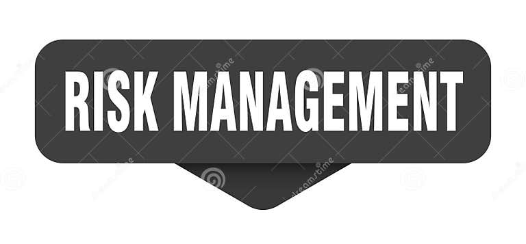 Risk Management Sticker. Risk Management Sign on Transparent Background ...