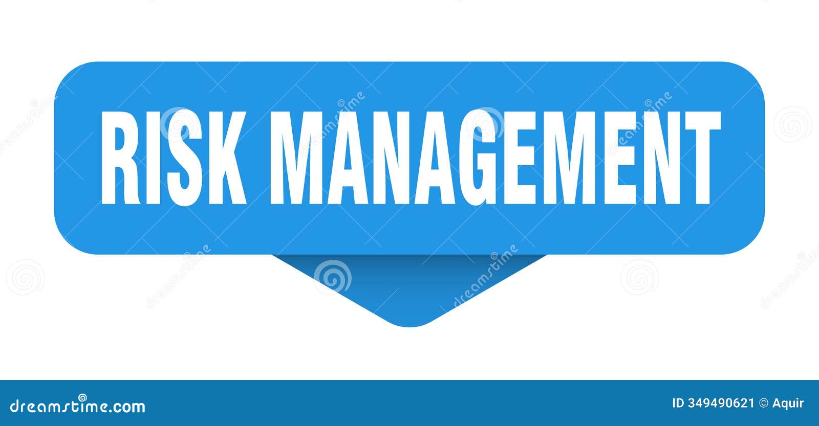Risk Management Sticker. Risk Management Sign on Transparent Background ...