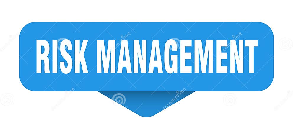 Risk Management Sticker. Risk Management Sign on Transparent Background ...