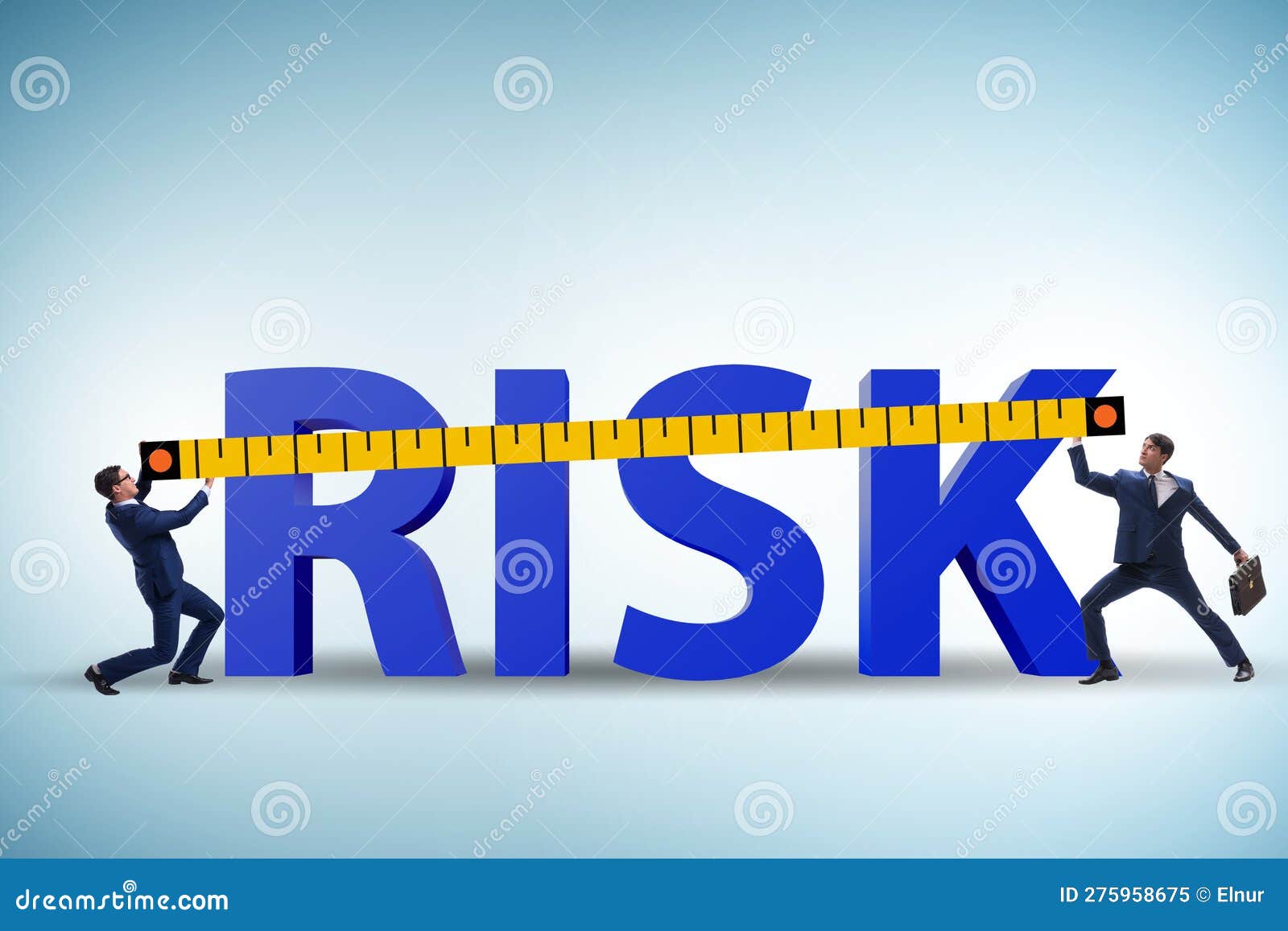 Risk Measurement and Assessment Concept Stock Image - Image of ...