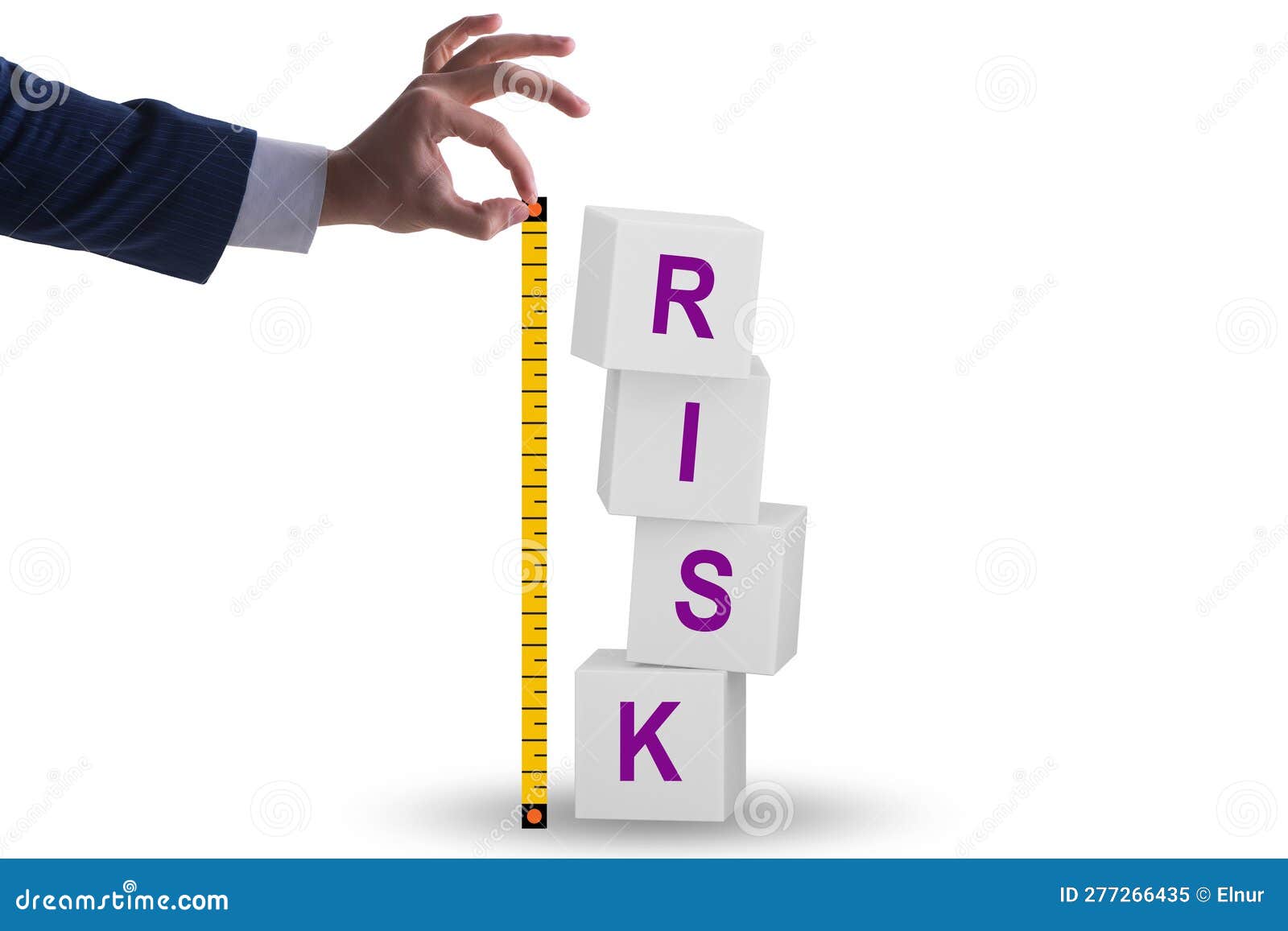Risk Measurement and Assessment Concept Stock Image - Image of ...