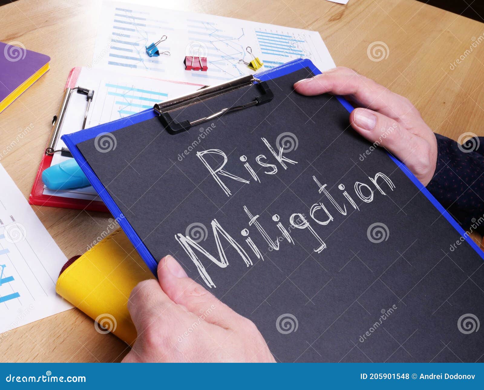 Risk Mitigation is Shown on the Conceptual Photo Using the Text Stock ... Risk Mitigation is Shown on the Conceptual Photo Using the Text Stock ...