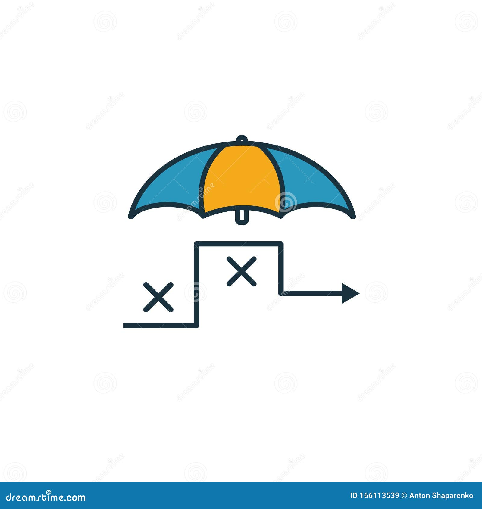 Risk Plan Icon. Simple Element from Risk Management Icons Collection ...
