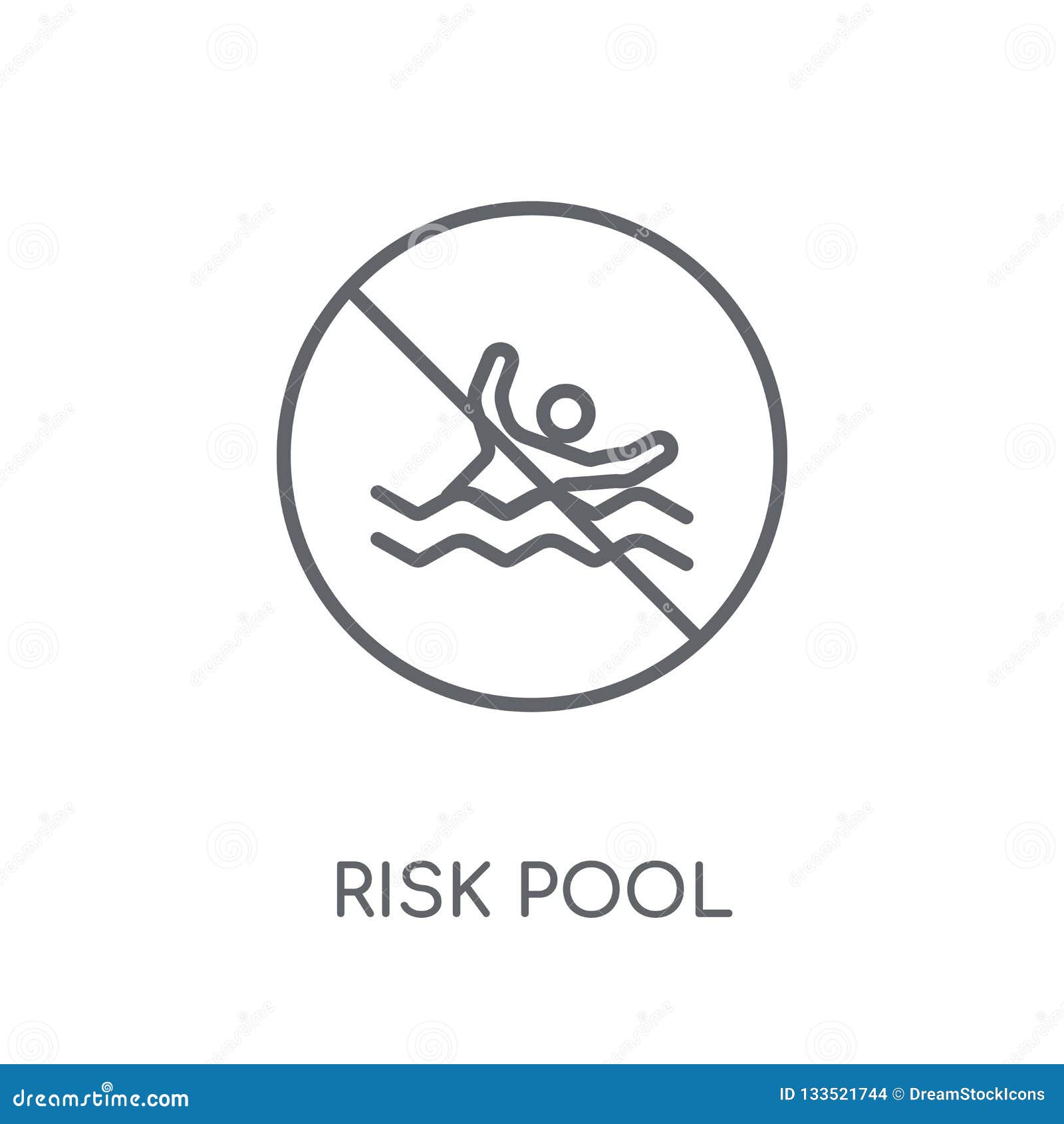 Risk Pool Icon. Trendy Risk Pool Logo Concept On White Background From ...