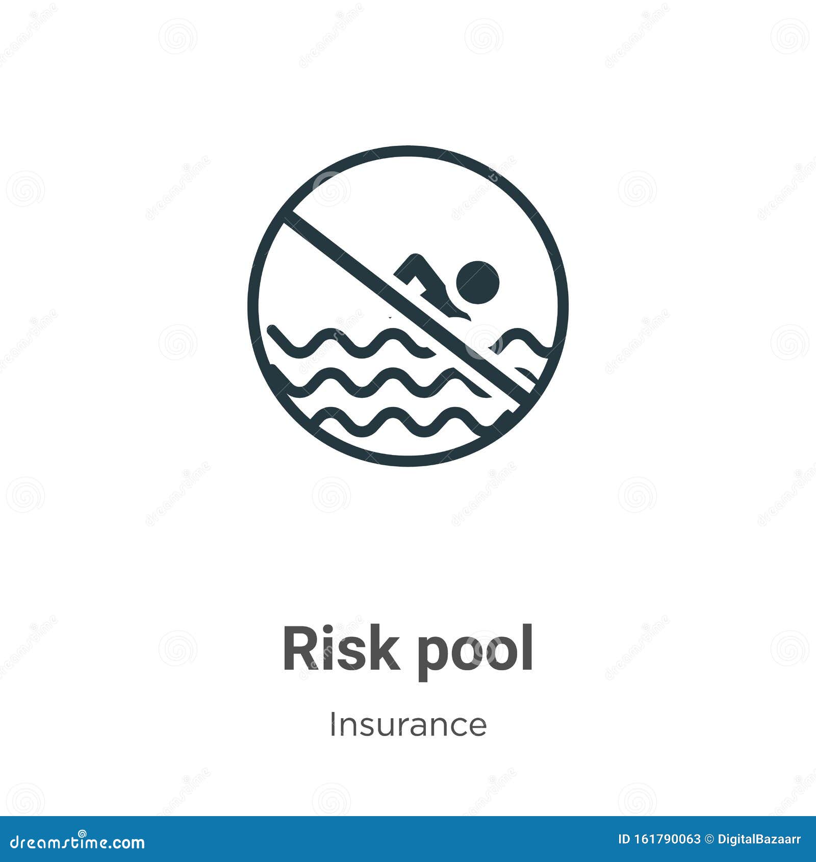 Risk Pool Icon. Trendy Risk Pool Logo Concept On White Background From ...