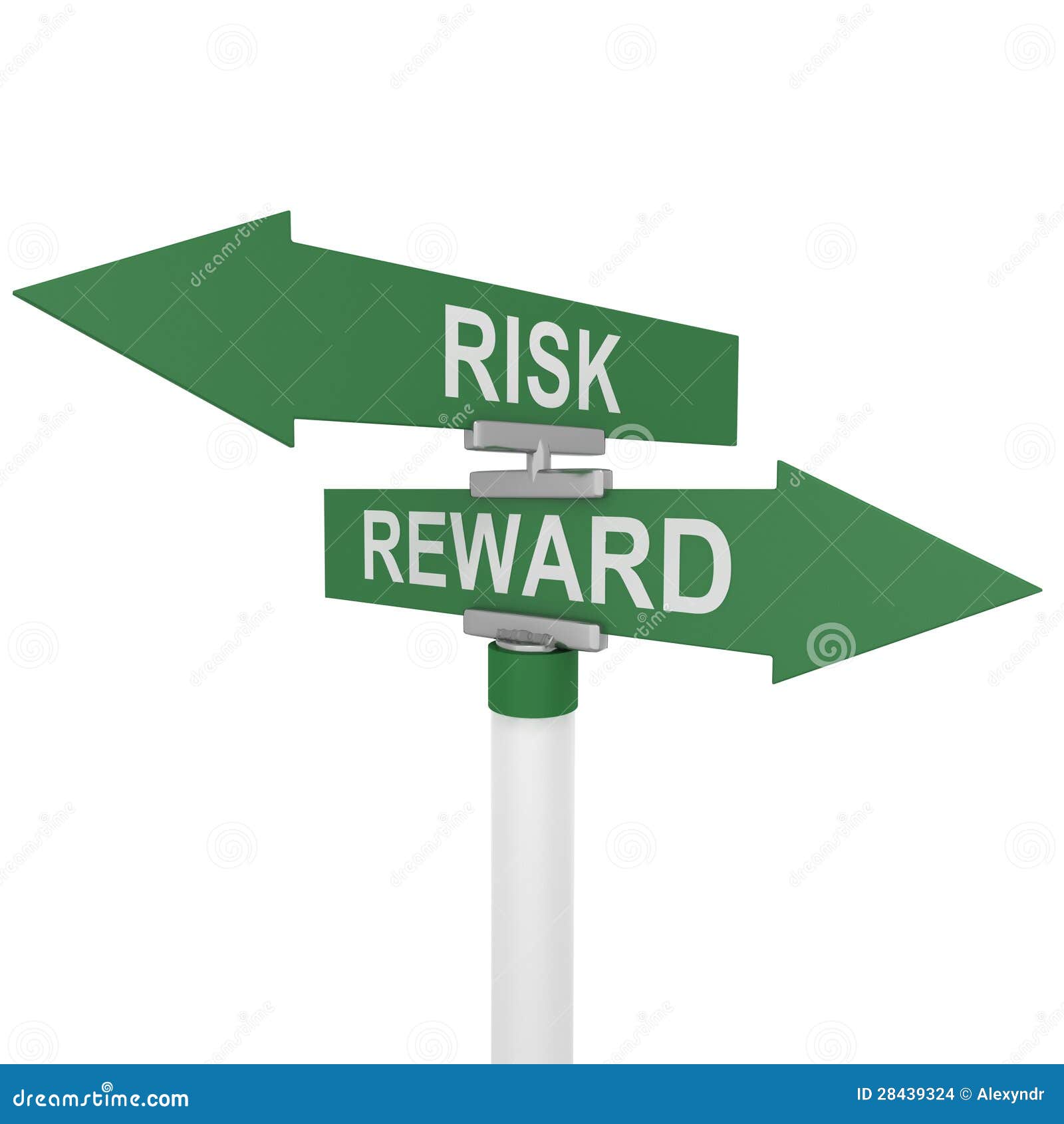 Risk Vs Reward Strategy Words Depicts The Hazards In Obtaining Success ...
